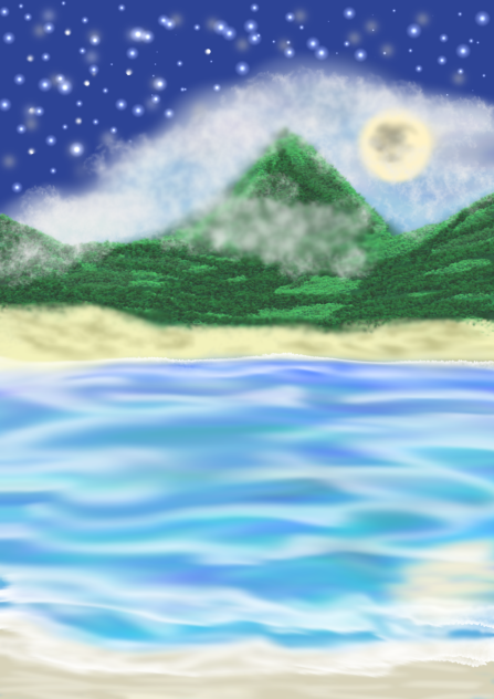 praticamente a noite - ibisPaint