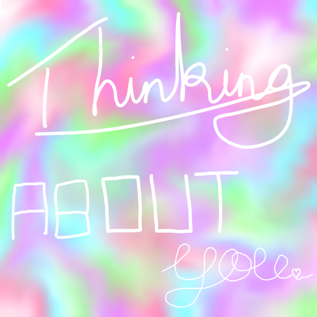 thinking about you - ibisPaint