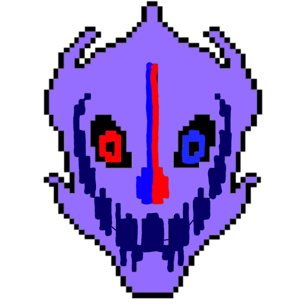 My version Of Gaster Blaster - ibisPaint