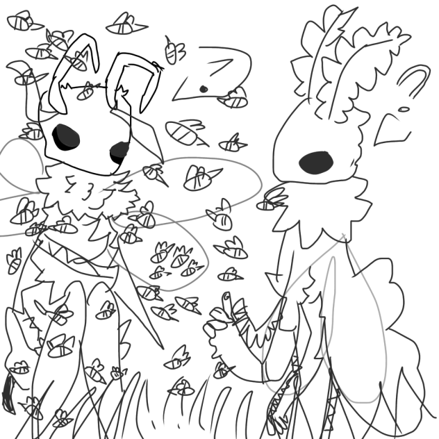 Beez and flufferz - ibisPaint