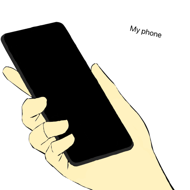 Me lit on my phone - ibisPaint