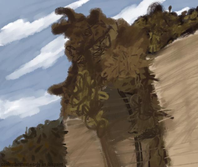 brush grass highway thing - ibisPaint