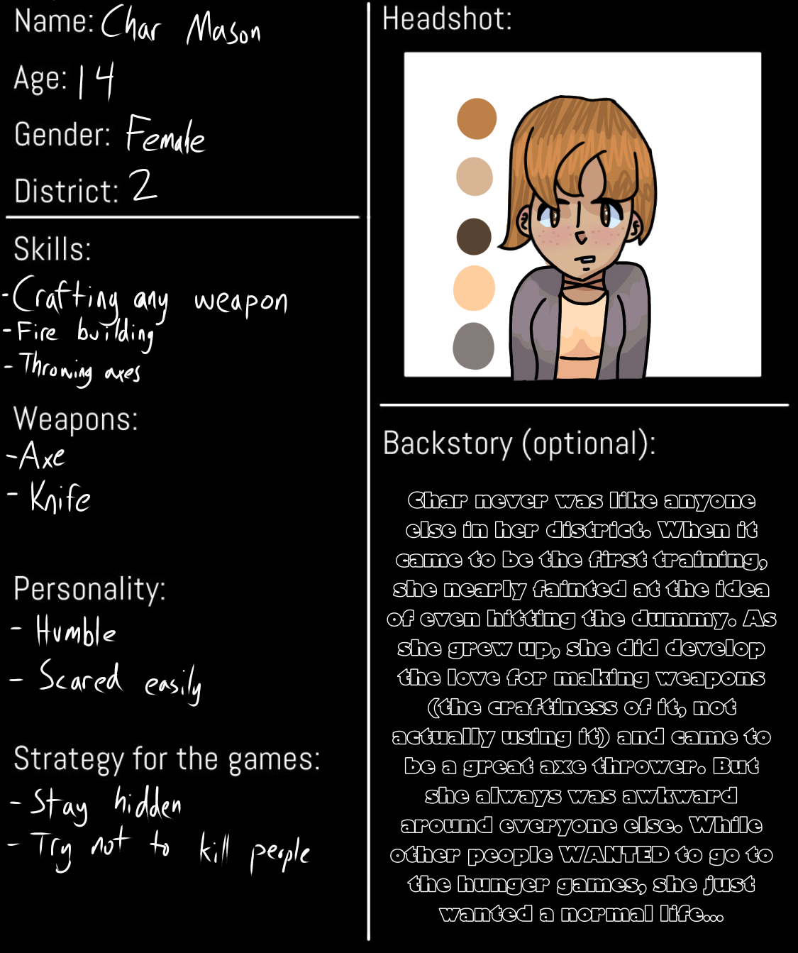 The 73rd Hunger Games! - ibisPaint