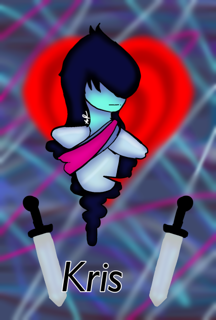 kris deltarune speedpaint - ibisPaint