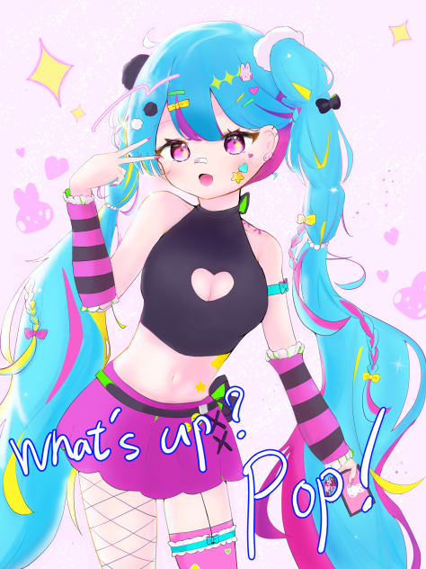 What's up？ Pop！ - ibisPaint