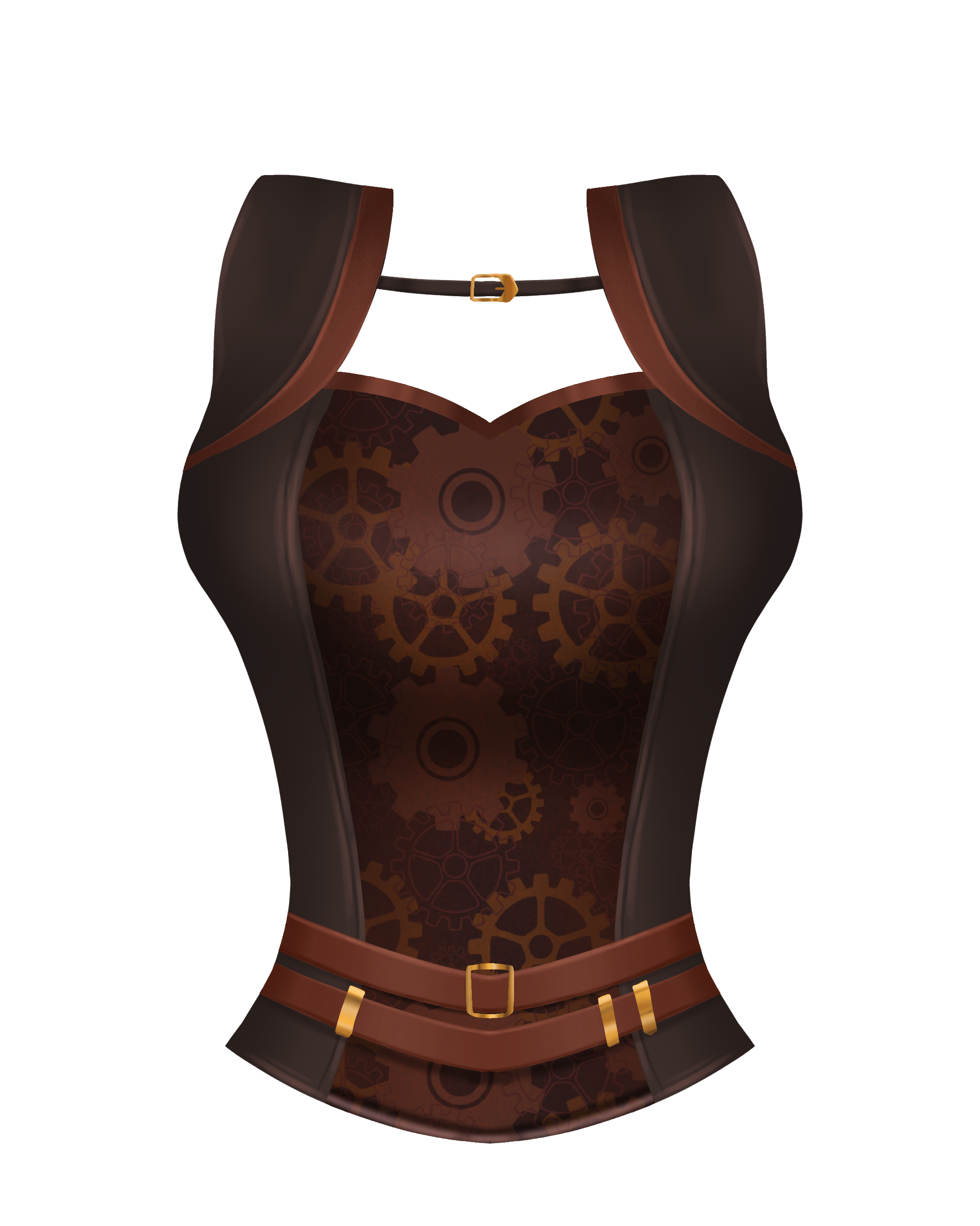 steampunk corset 4 - ibisPaint