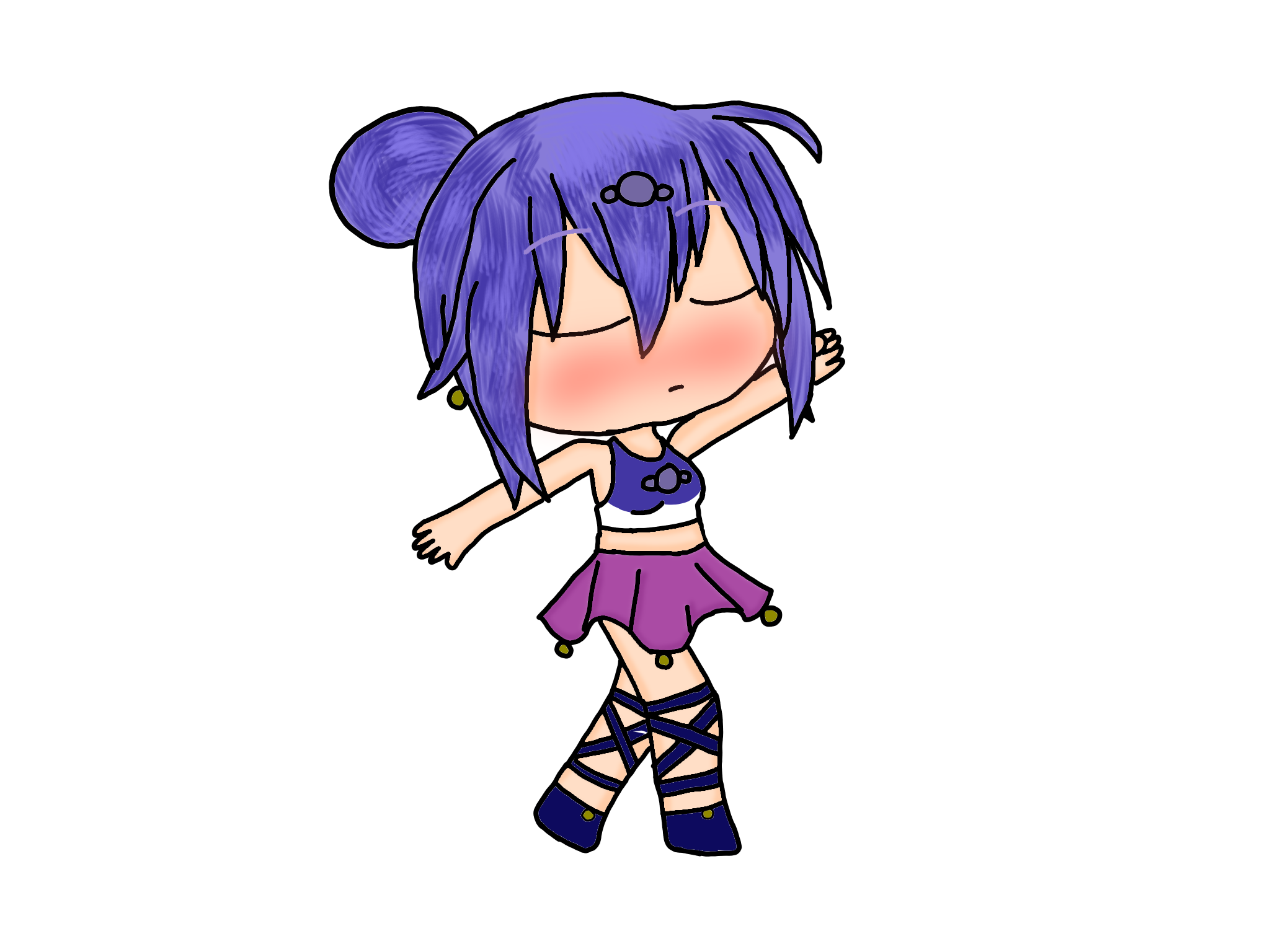 Ballora as a human I guess - ibisPaint