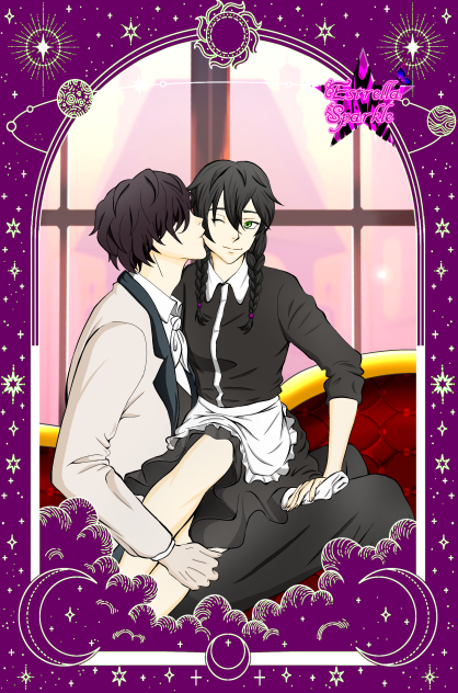 Ran and Poe - ibisPaint