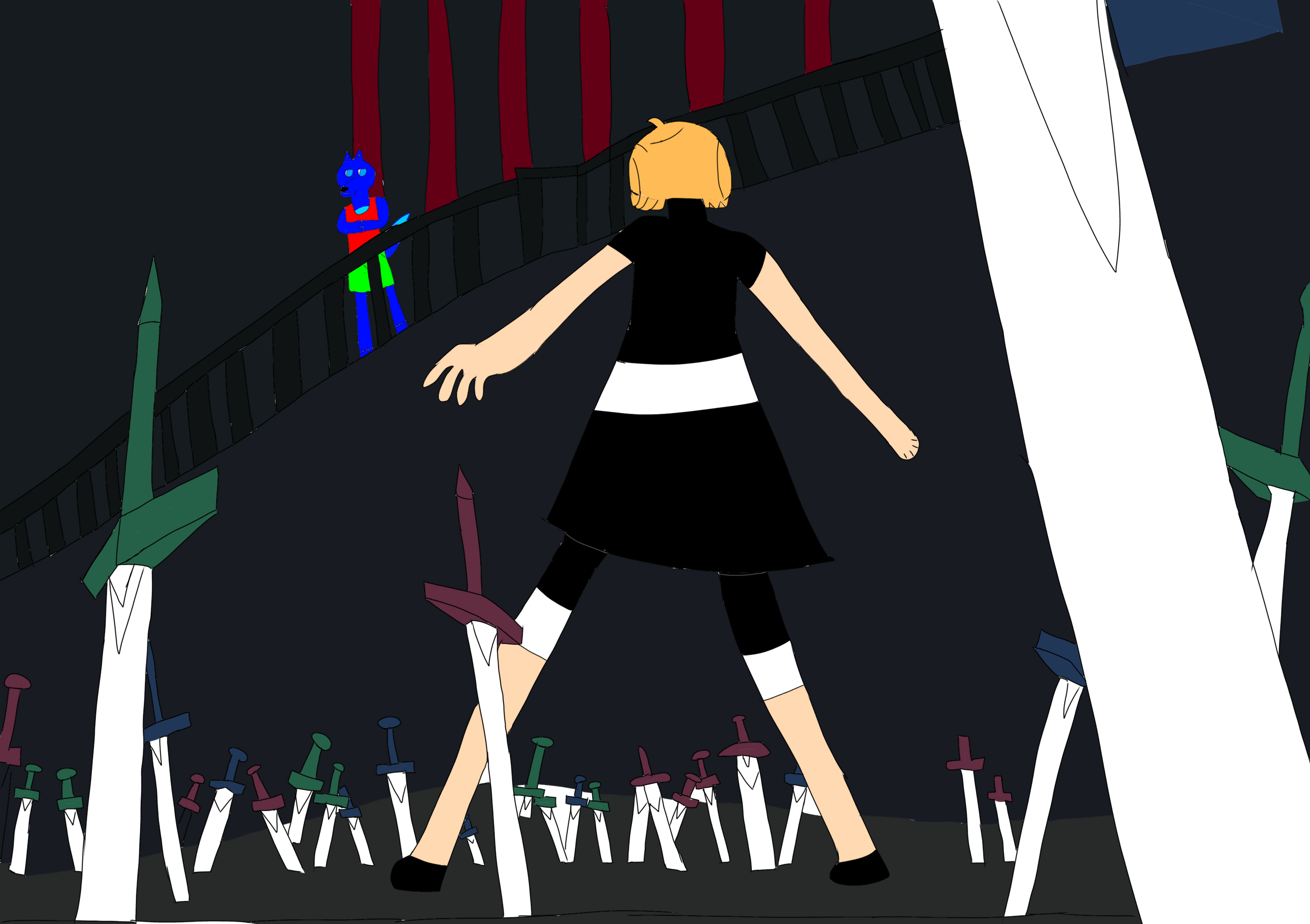 Doggo Vs Greg - ibisPaint