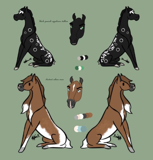 ~ Mare and Stallion Adoptables ~ - ibisPaint