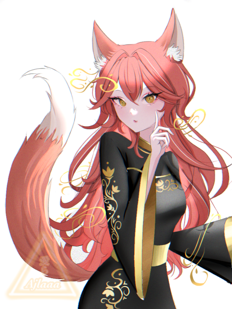 Fox girl - ibisPaint