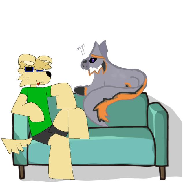 Couch collab - ibisPaint