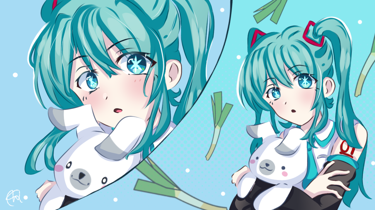 Hatsune Miku as Ai Hoshino - ibisPaint