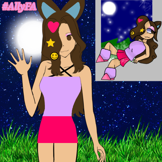 Ally's OC or persona! (old one) - ibisPaint