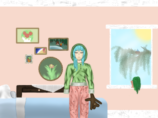 Just waking up 🥱💤 - ibisPaint