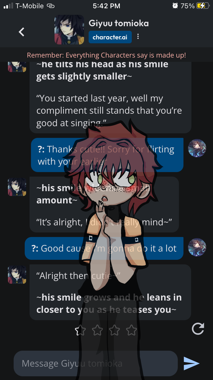 Me and giyuu flirt with with each other🤭 - ibisPaint