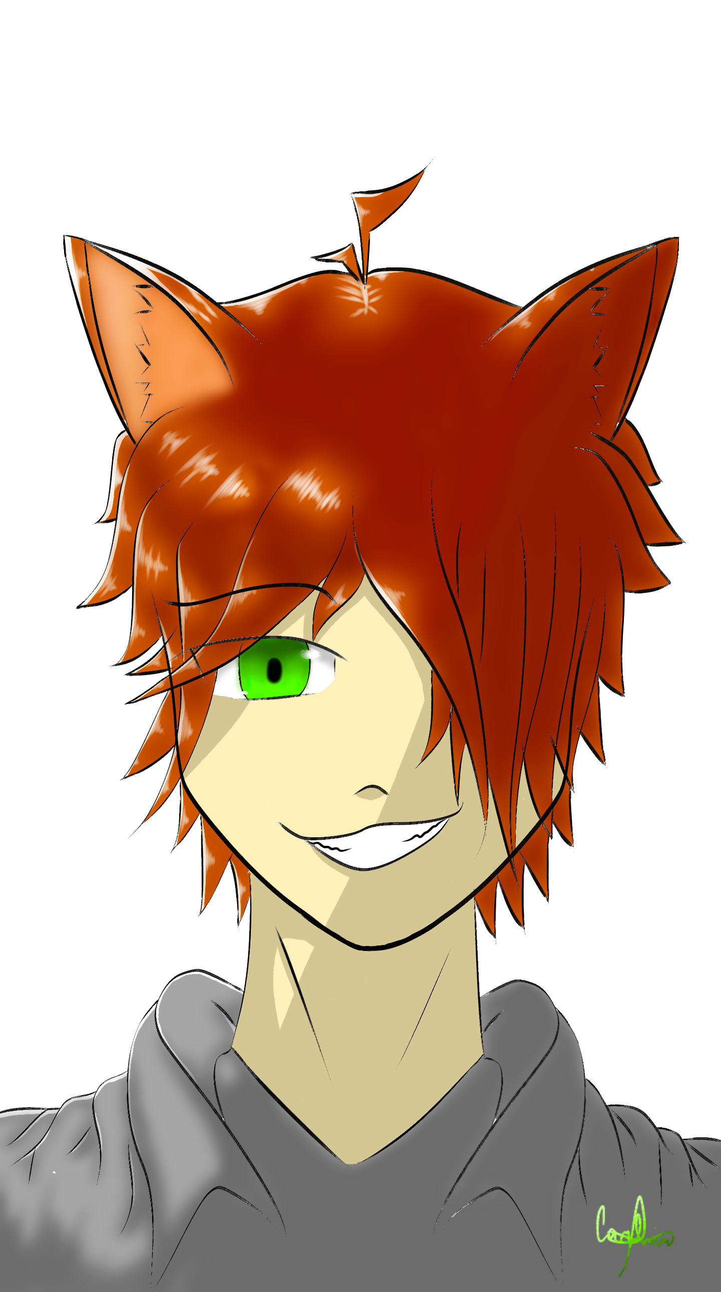 Just Smile(Redraw) - ibisPaint