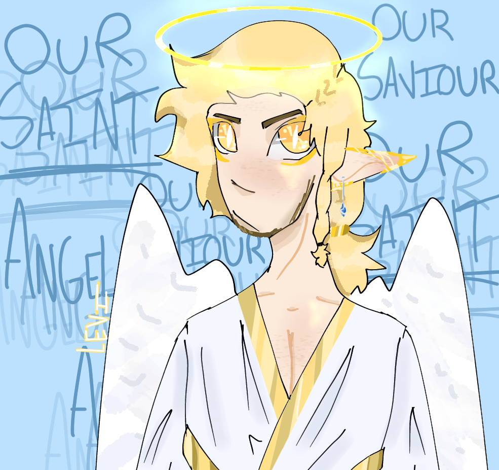 The Saint again - ibisPaint