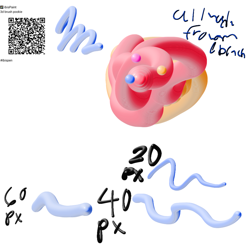 3d brush - ibisPaint