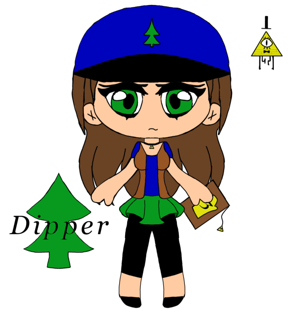 If dipper was a girl - ibisPaint