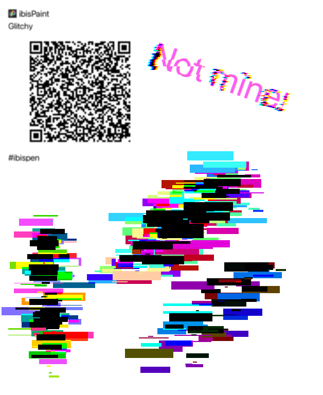 Glitch brush - ibisPaint