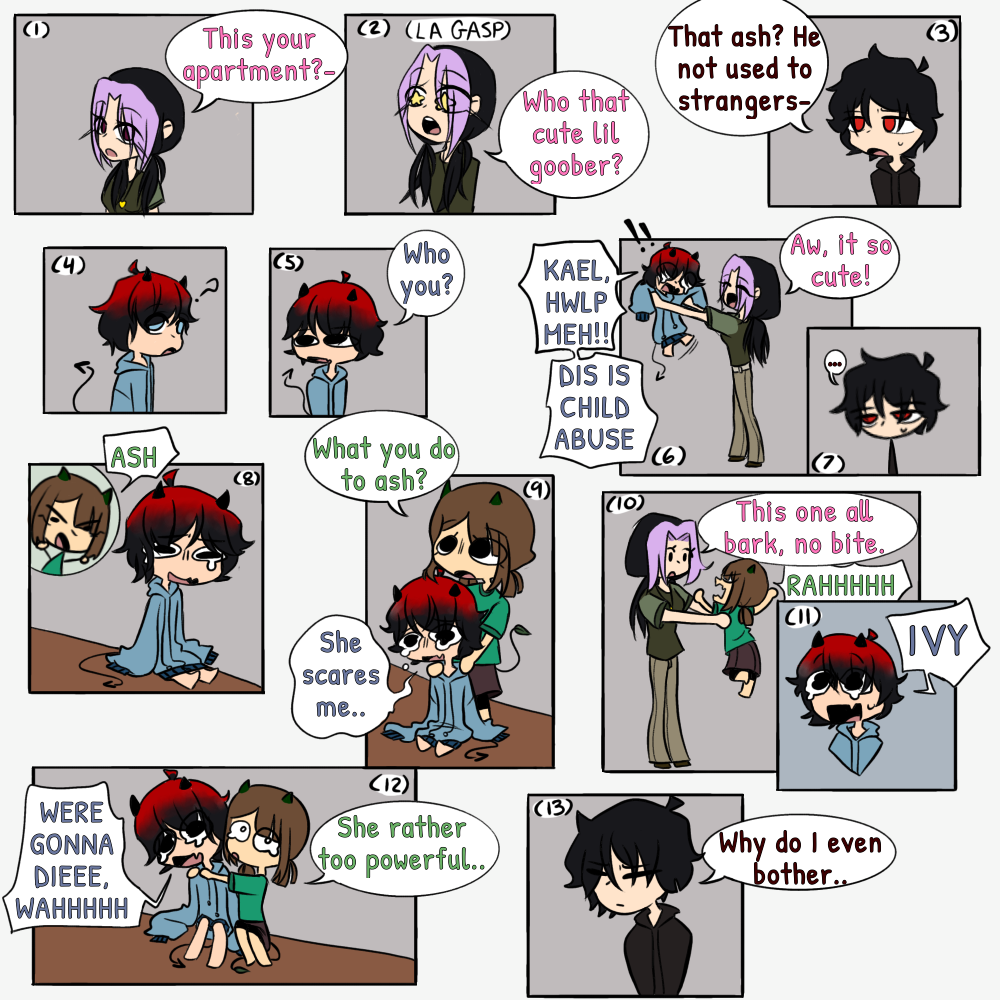The Odds mini comic(colored) pt2 - ibisPaint