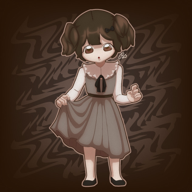 Brown Pallete Girl (⁠.⁠ ⁠ ⁠ ⁠ᴗ⁠ ⁠ ⁠.⁠) - ibisPaint