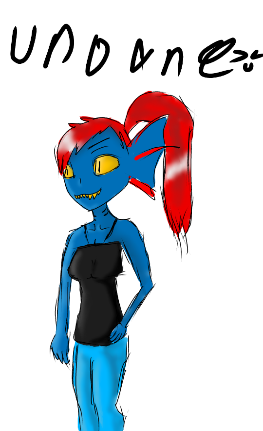 Undyne - ibisPaint