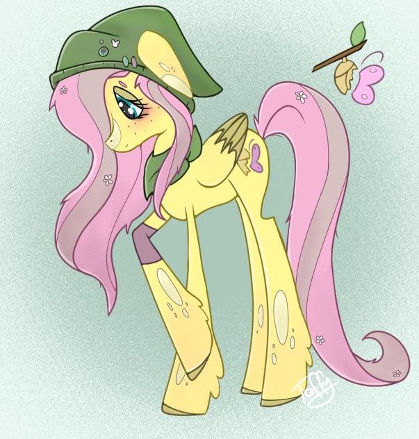 Fluttershy redesign - ibisPaint