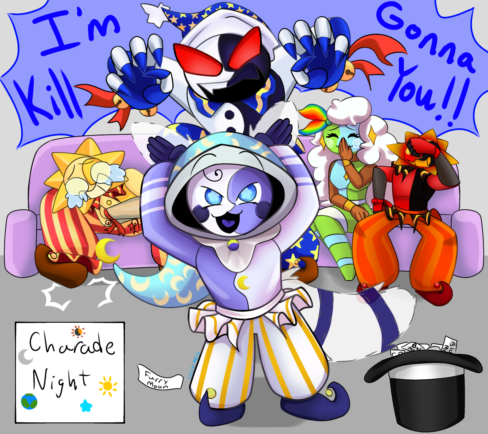 Charade Night - ibisPaint