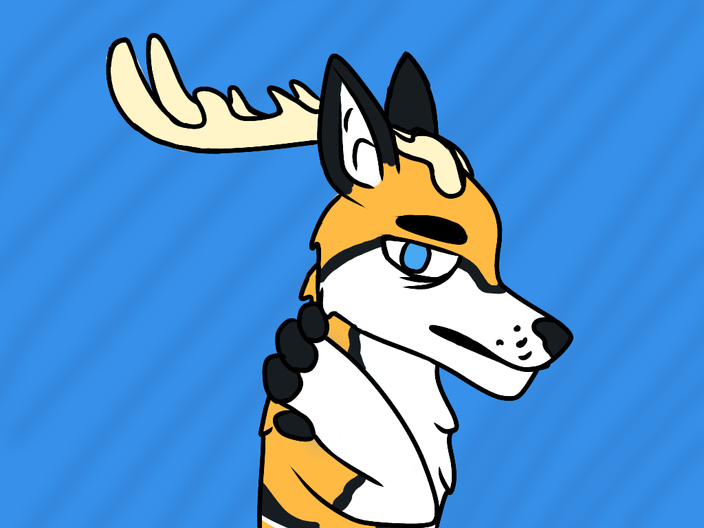 deer wolf hybrid - ibisPaint