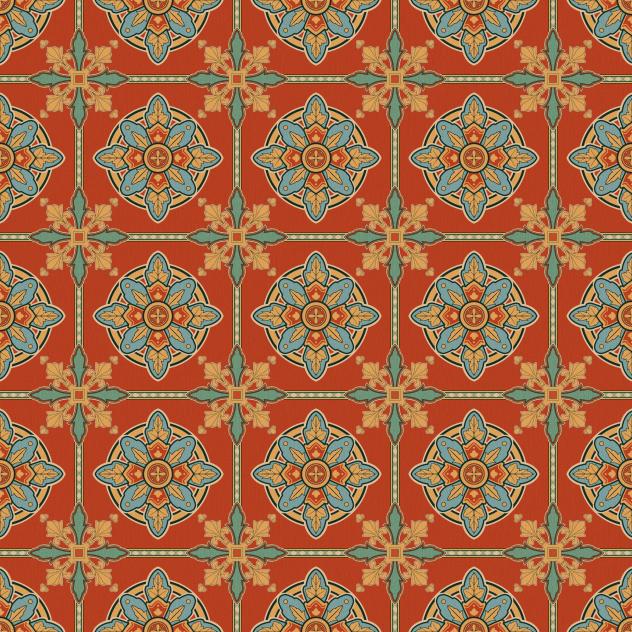 Traditional pattern 3 - ibisPaint