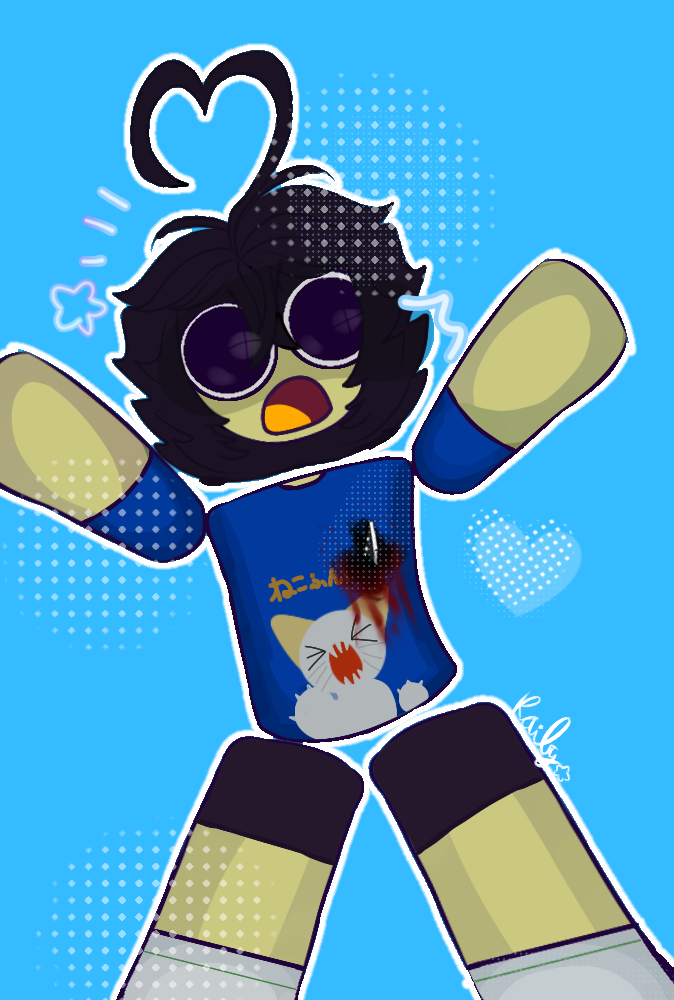 drawing my roblox avatar =D - ibisPaint