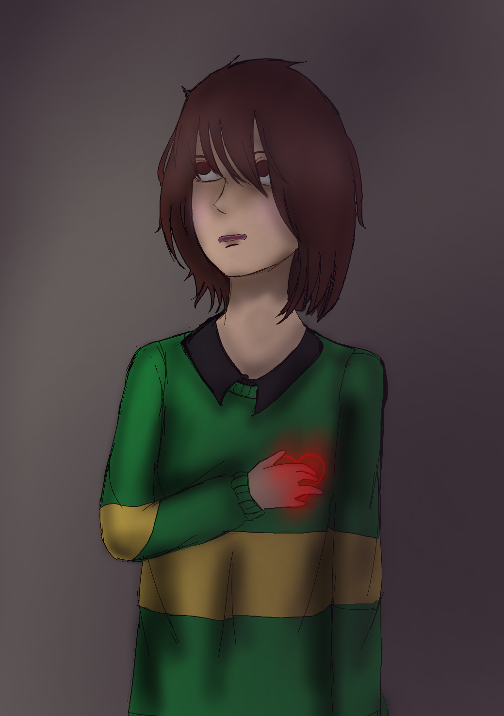 The darkness of the underground - ibisPaint