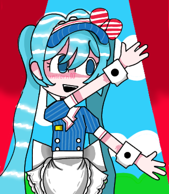 Miku in Mesmerizer - ibisPaint