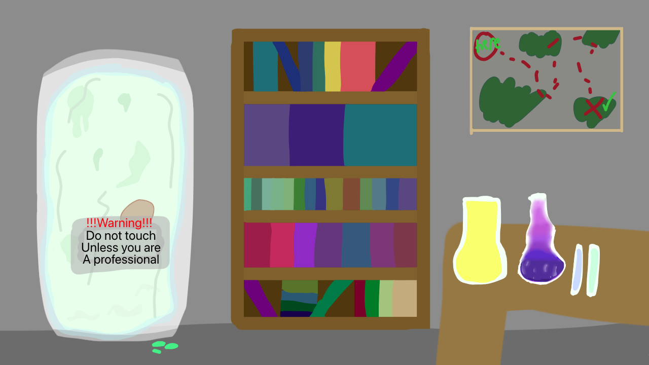 Jaz’s lab room - ibisPaint