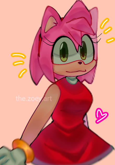 amy rose - ibisPaint