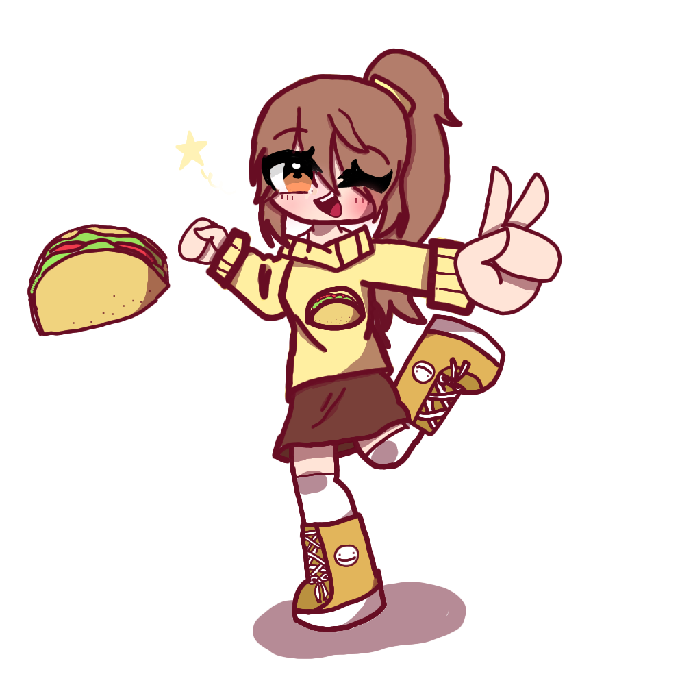 Taco pose - ibisPaint