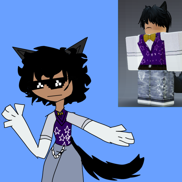 made my Roblox character 😍 - ibisPaint
