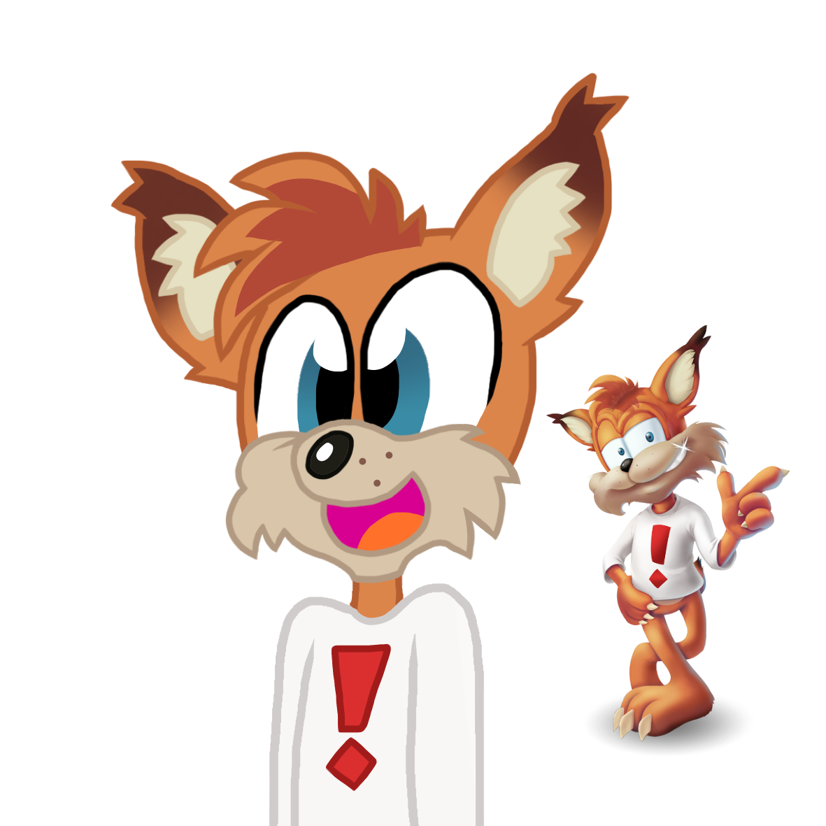 Bubsy Bobcat - ibisPaint