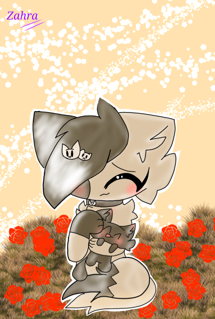 Fanart for @Catty and Rosie - ibisPaint