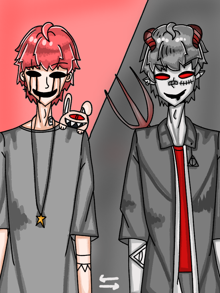 two figures - ibisPaint