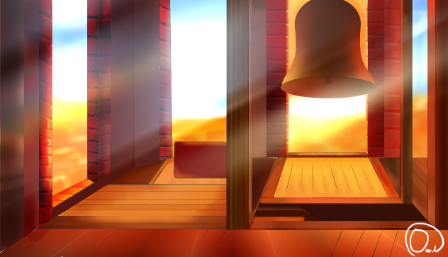 Violet Evergarden Bell Tower - ibisPaint