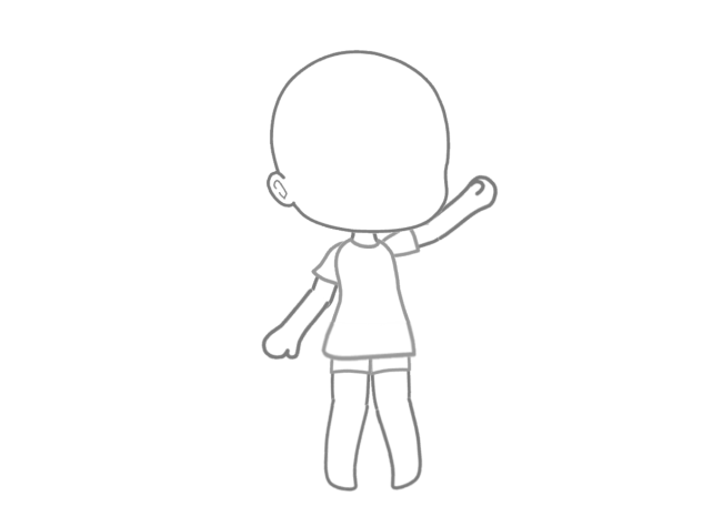 gacha posing ʕ•ᴥ•ʔ - ibisPaint