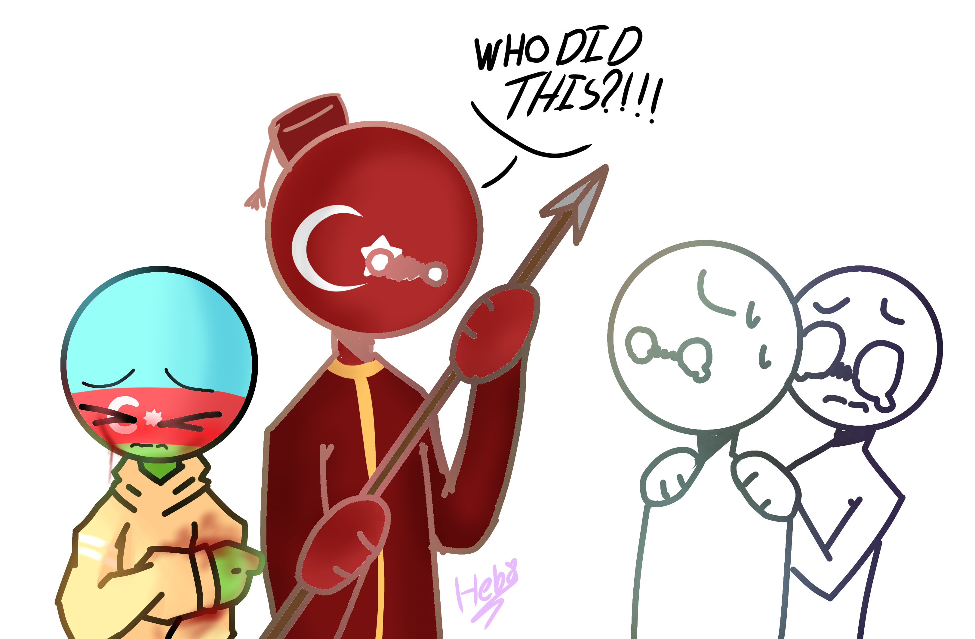 Enemies collab - ibisPaint