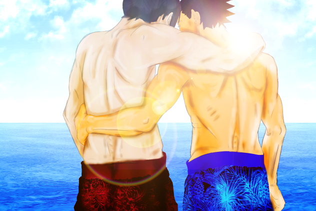 NARUMITSU beach - ibisPaint