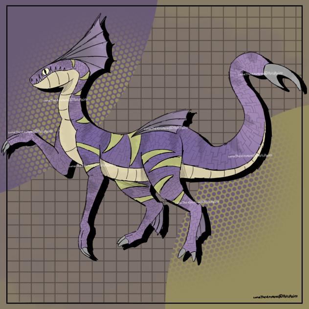 Httyd Fav Drag P2 (Alpha Speed-stinger) - ibisPaint