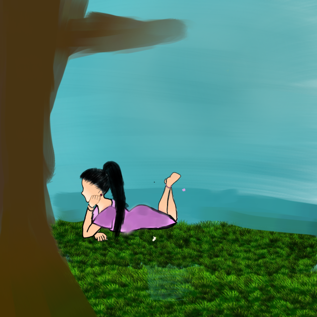 Hidden face - ibisPaint