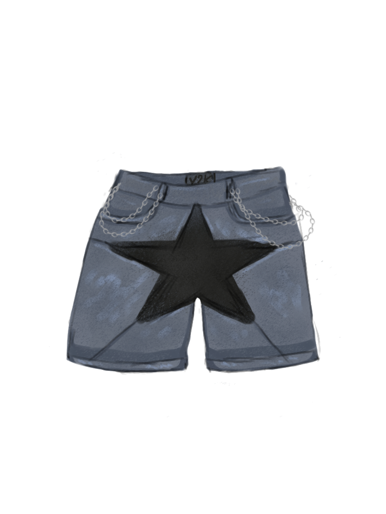 ☆y2k male jeans with stars ☆ - ibisPaint