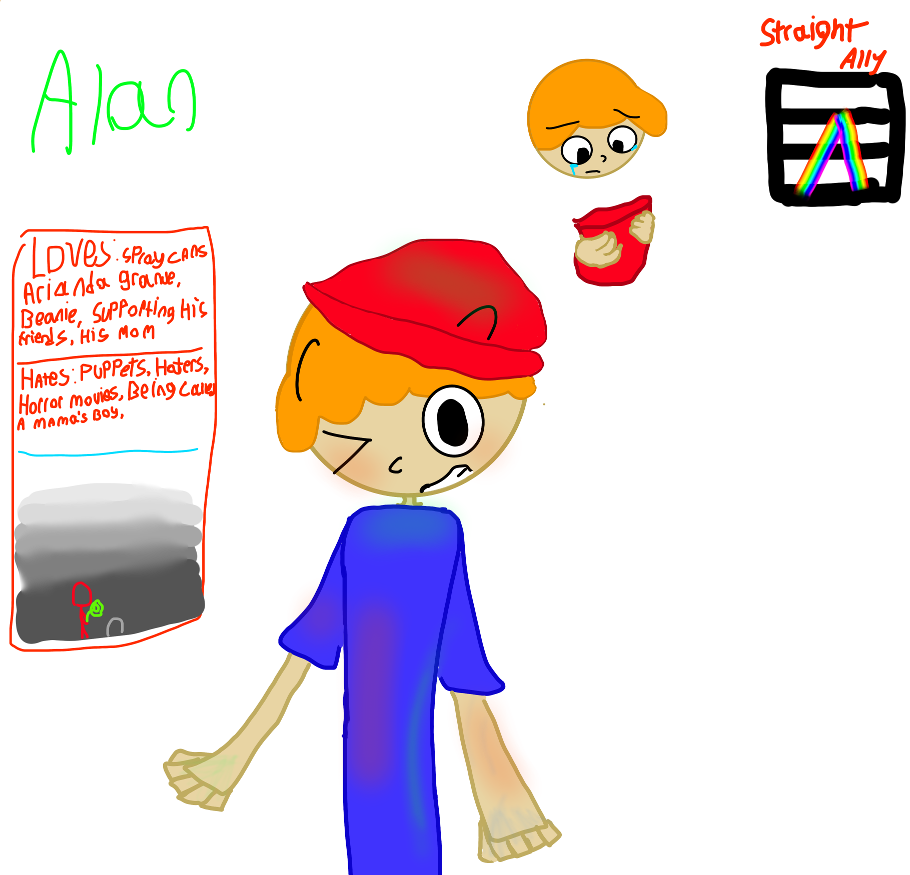 Alan Intro Card - ibisPaint